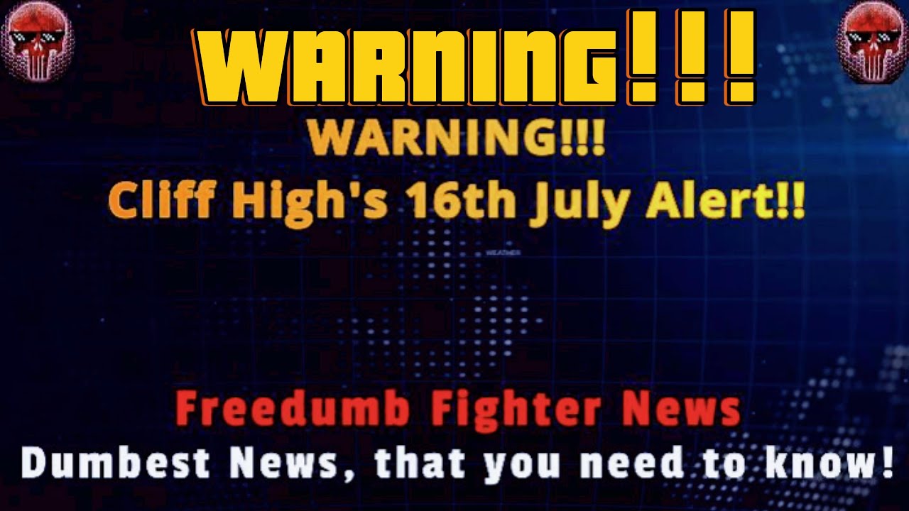 Cliff High's Shocking Predictions for July 15th-16th - YouTube