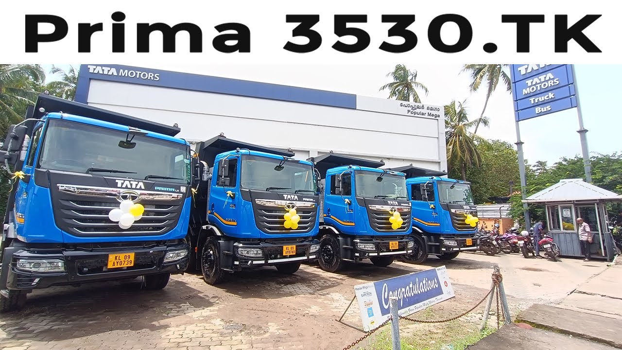 Tata Prima 3530TK Delivery at Popular Mega Motors Thrissur 😍# ...