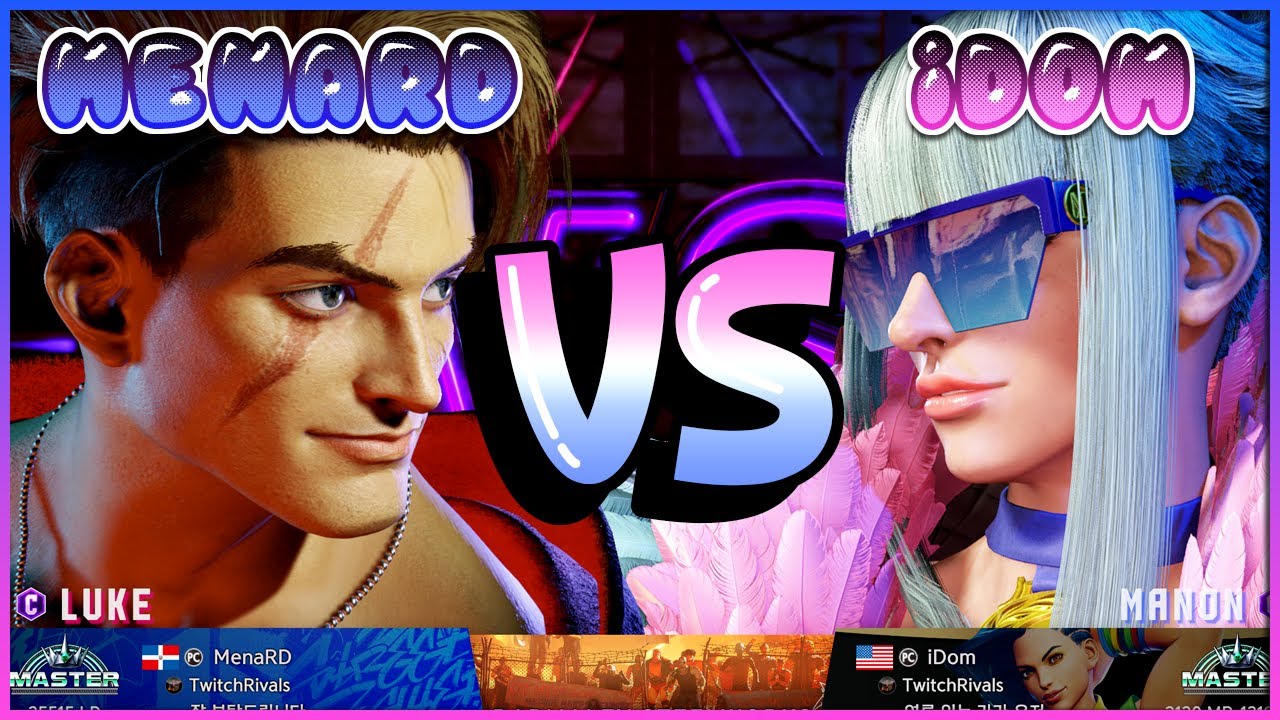 SF6 🔥 Menard (Luke) vs Idom (Manon) 🔥 Street Fighter 6 - YouTube