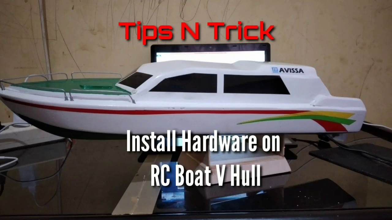 Tips N Trick Install Hardware on RC Boat V Hull - YouTube