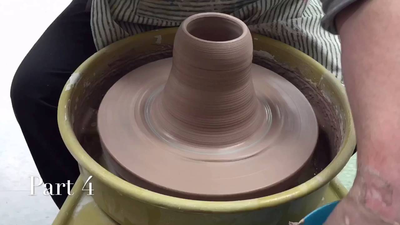 Wheel Throwing Part 4 - YouTube