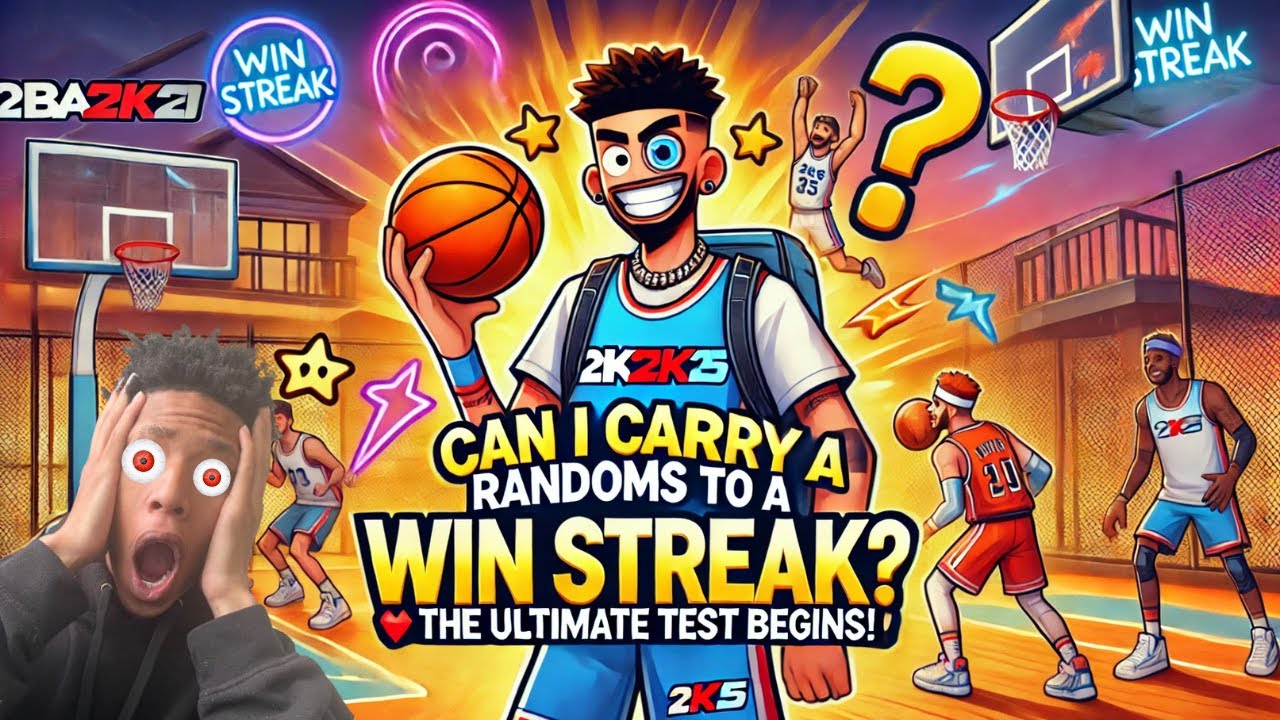 Can I Carry Randoms to a Win Streak in 2K25?! 😂 The Ultimate Test ...