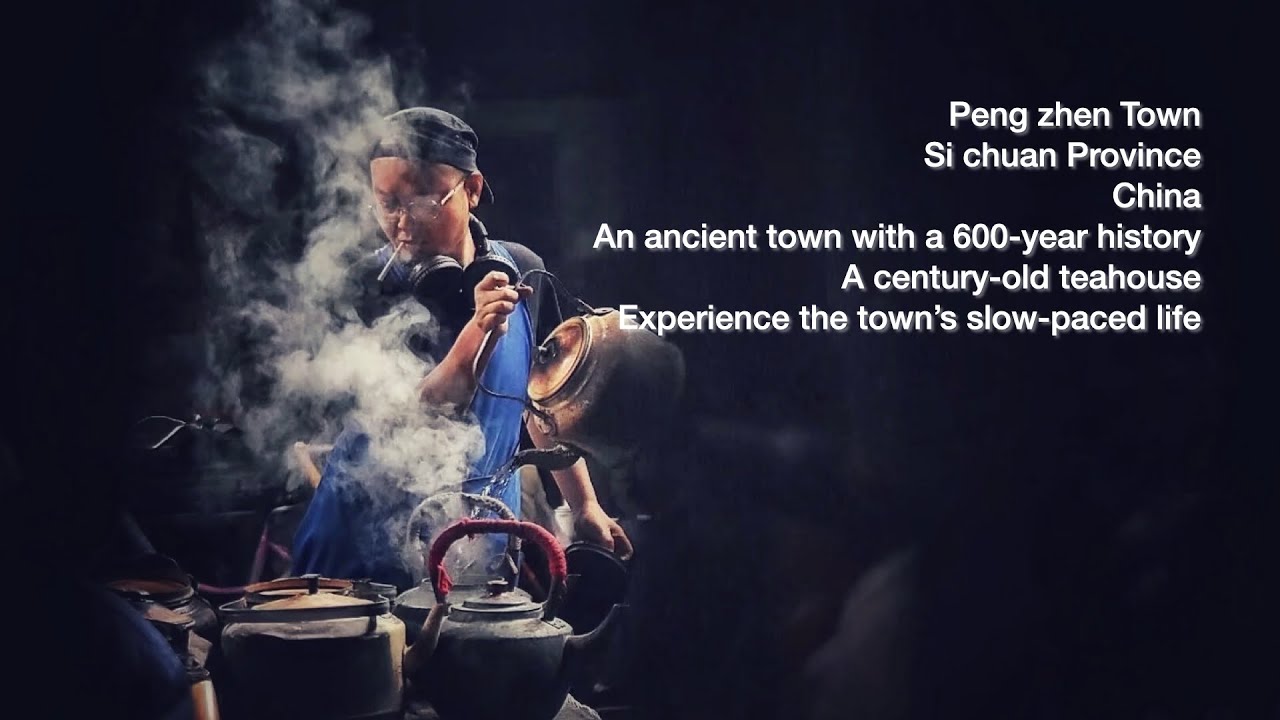 Pengzhen Town, Sichuan Province, China🇨🇳#china #life #asmr #citywalk # ...