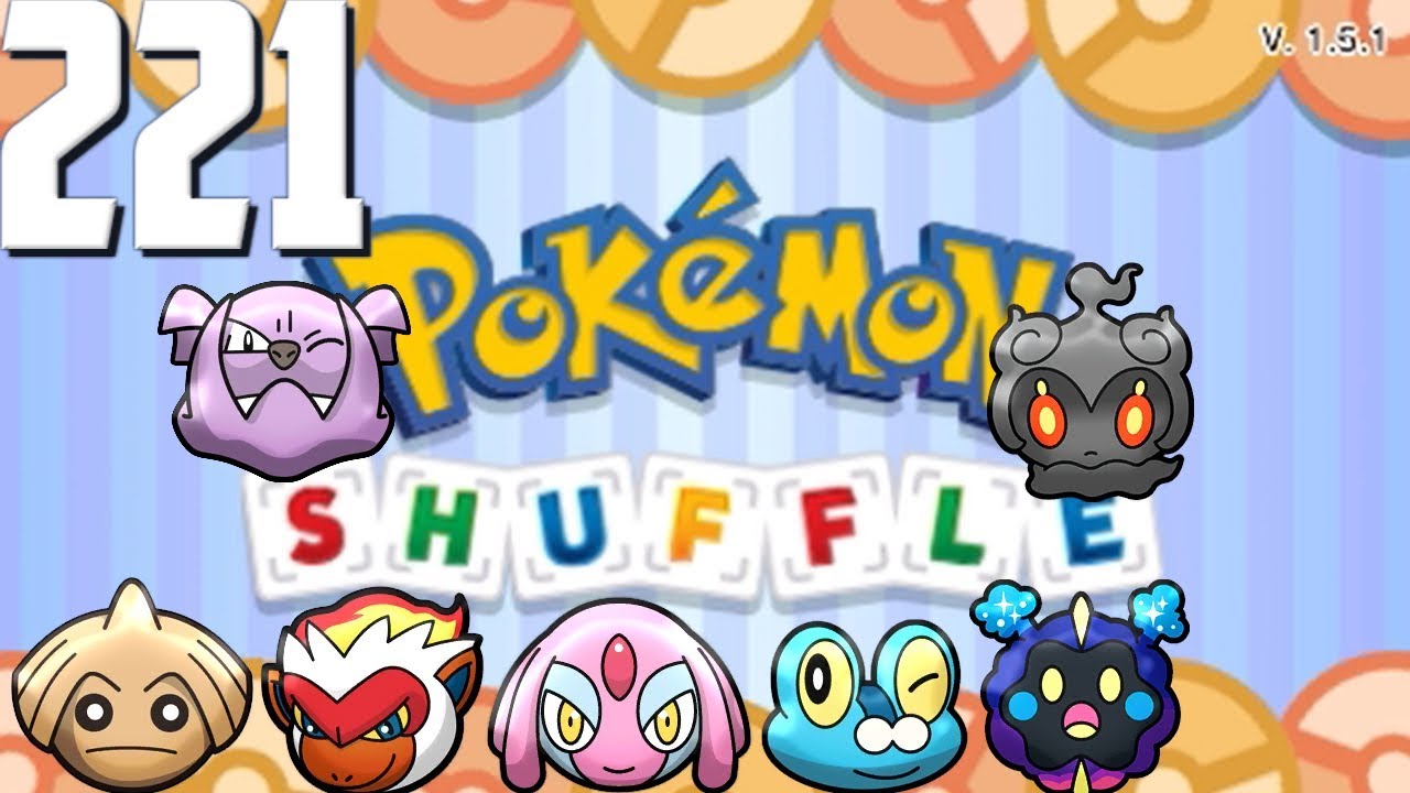Pokemon Shuffle - Marshadow, Infernape, Hitmontop, Mesprit, Cosmog ...