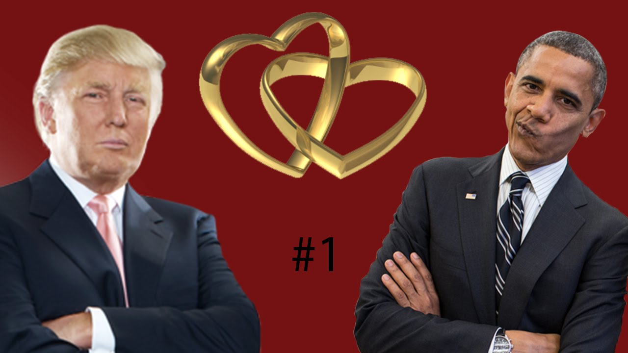 Trump is Married to Obama?!! (Sims 4) - YouTube