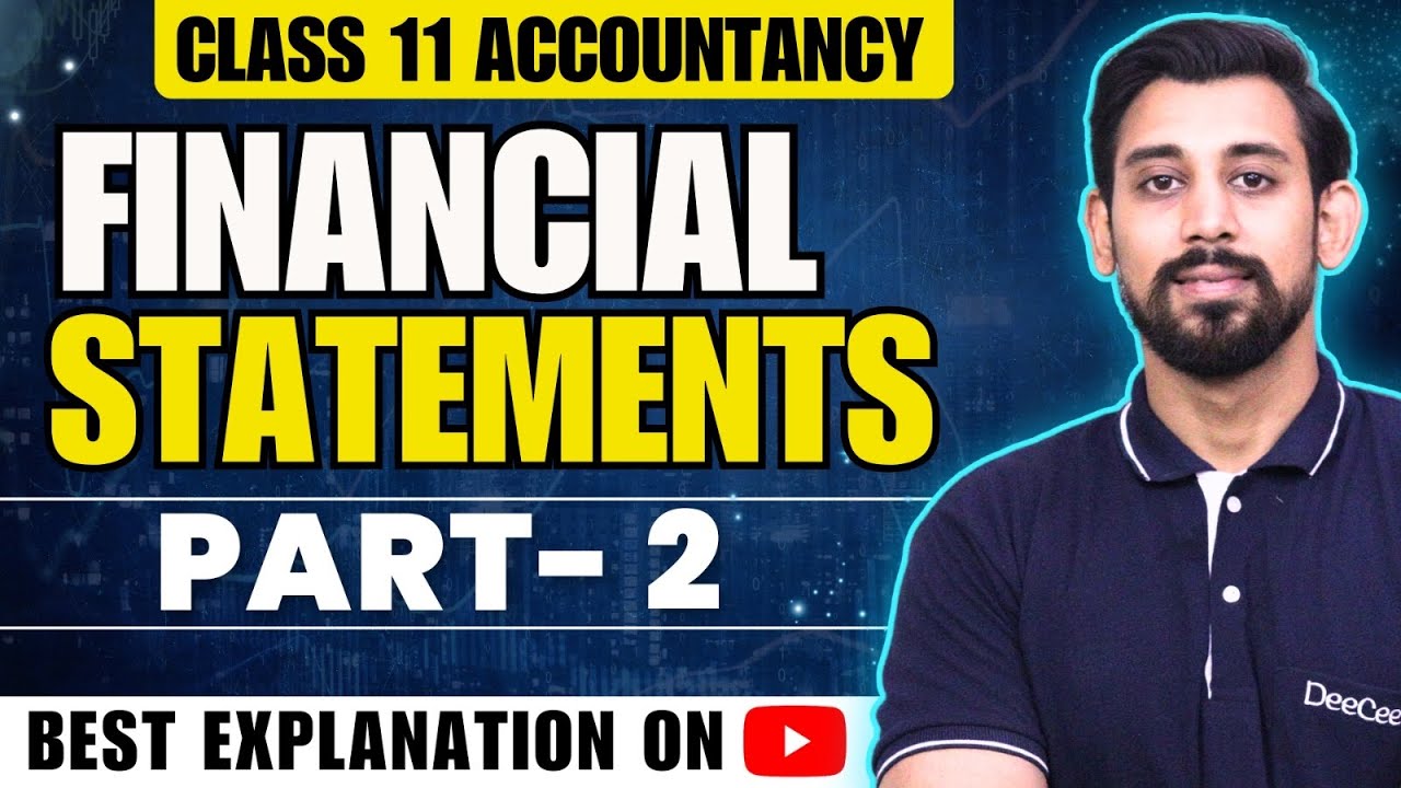 Financial Statements | Trading account | Class 11 | Accountancy | Part ...
