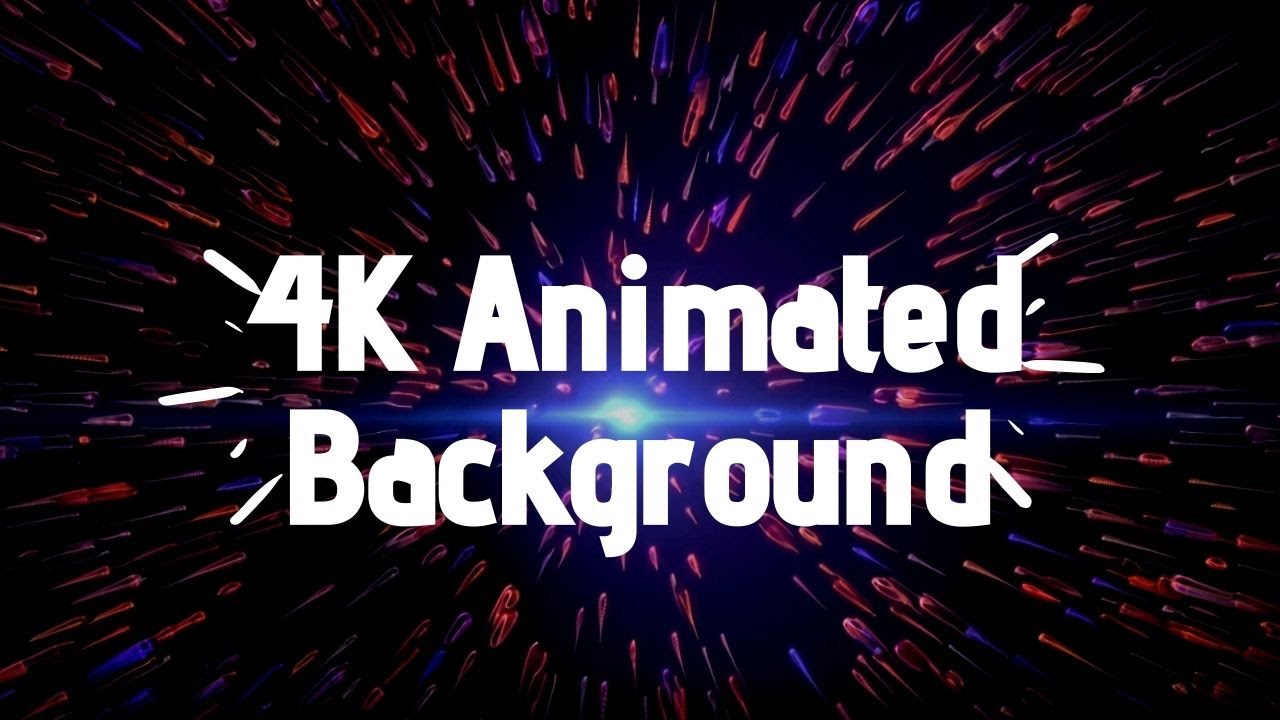 4K Animated Wallpaper - Relaxing 4K Background - Glass Particles - YouTube