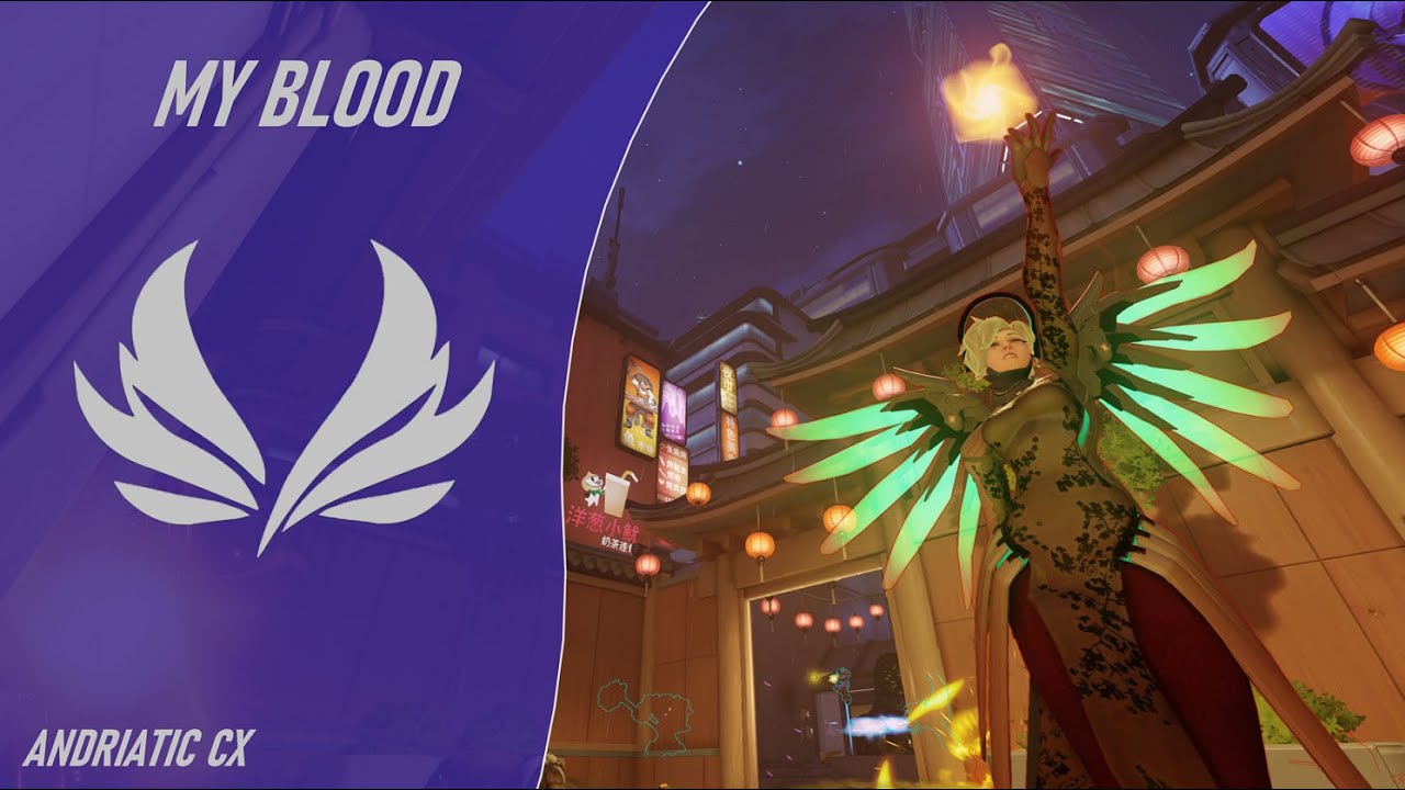 My Blood | Overwatch - Mercy Montage Edit - YouTube