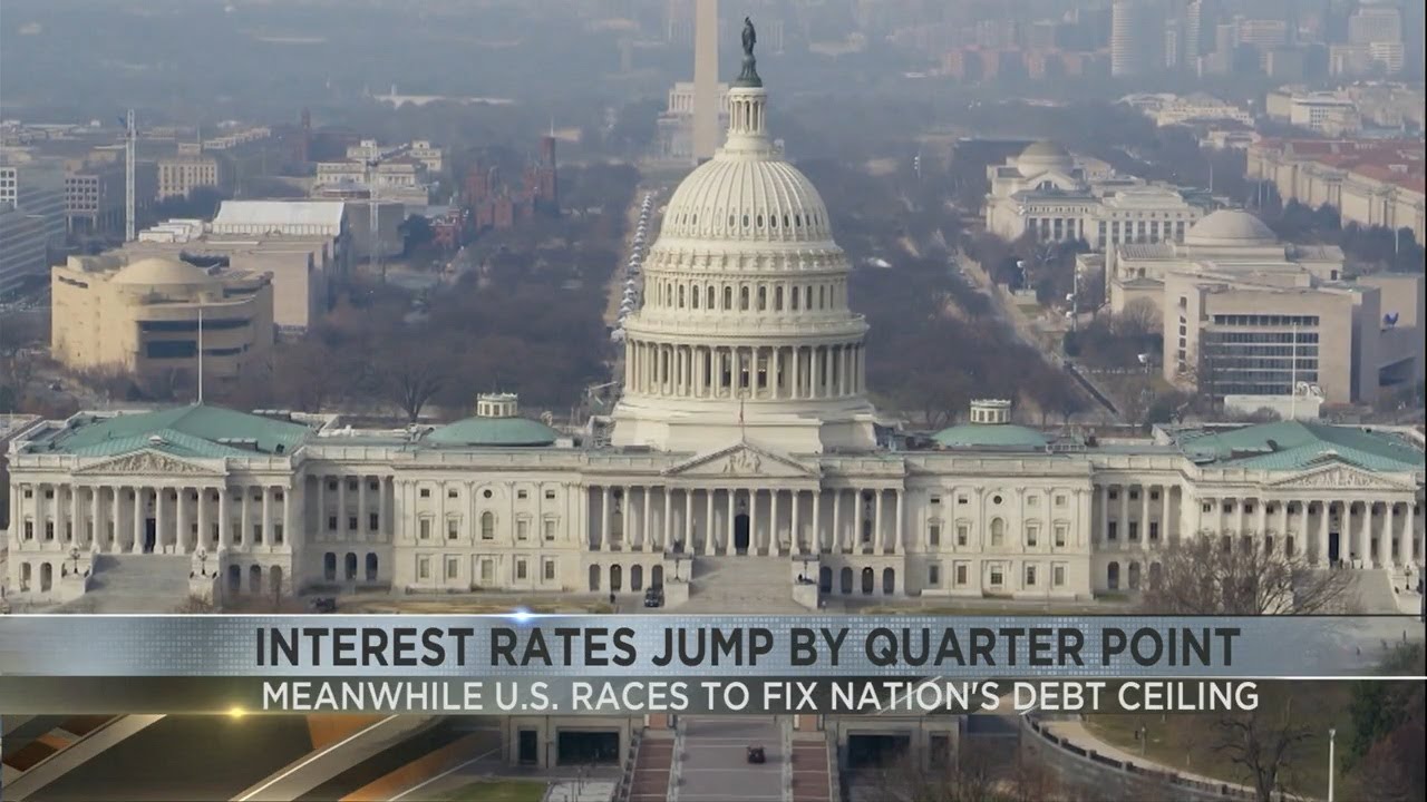 Interest rates jump by quarter point - YouTube