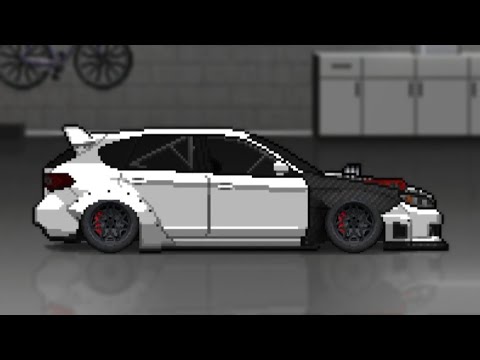 Pixel Car Racer - Subaru WRX Hatchback Build - YouTube
