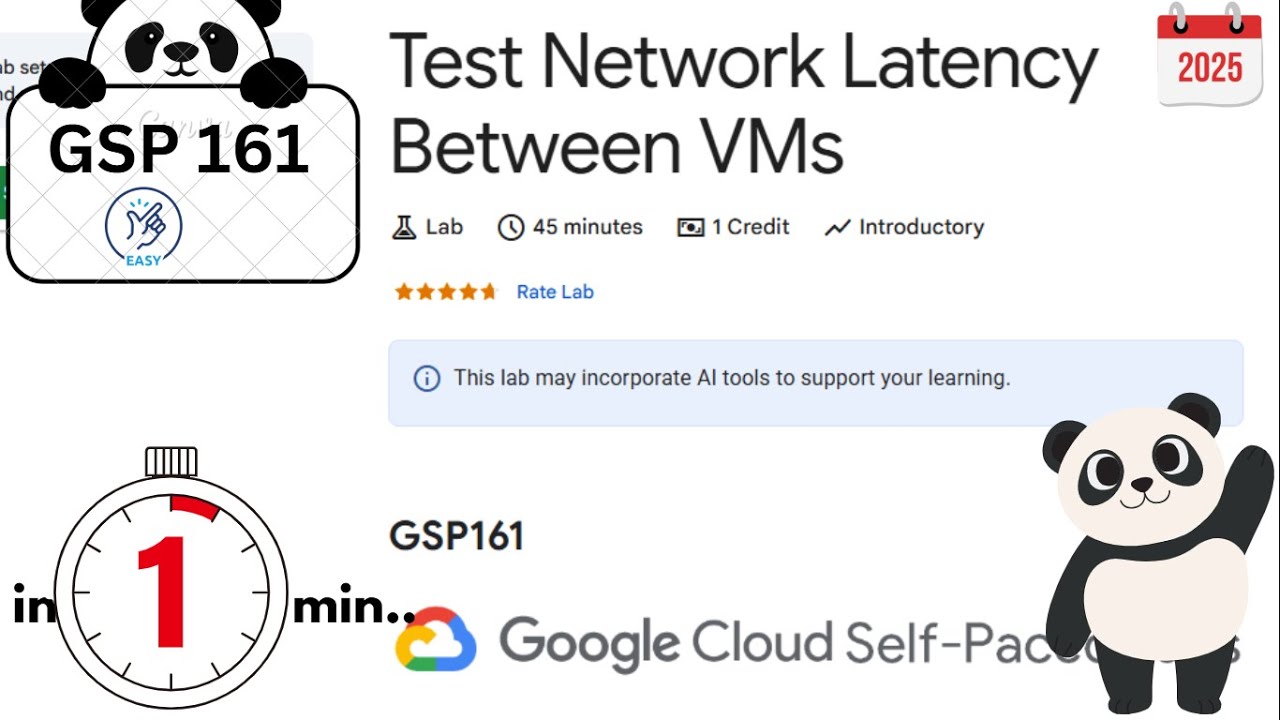 Test Network Latency Between VMs | #qwiklabs | Lab Solution | #GSP161 ...