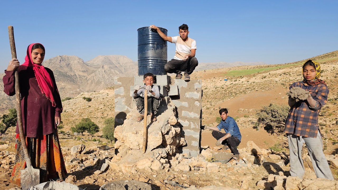 Building a Desert Bath the Nomadic Way | You Won’t Believe It! 😱 - YouTube