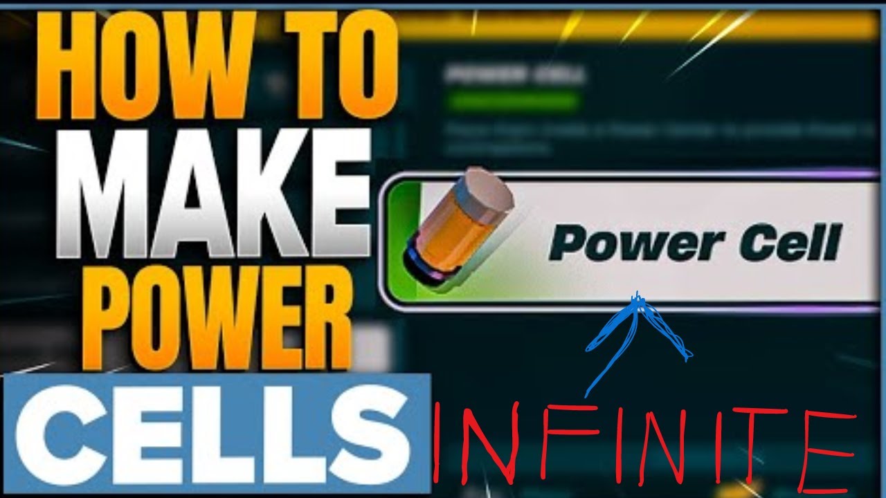 HOW TO GET INFINITE POWER CELLS IN LEGO FORTNITE ( NO GLITCH ) - YouTube