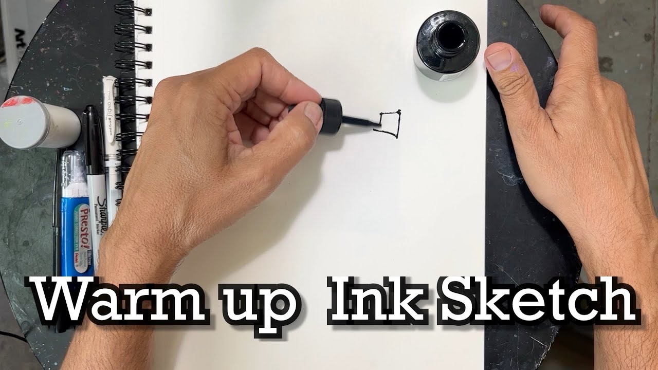 Great Warm-up Exercise BEFORE you start drawing #18 - YouTube