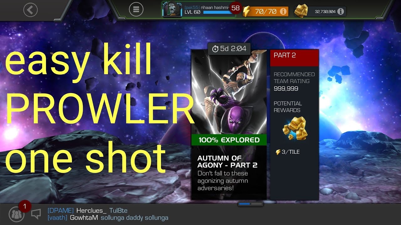 EASY kill prowler M size how to kill prowler - YouTube