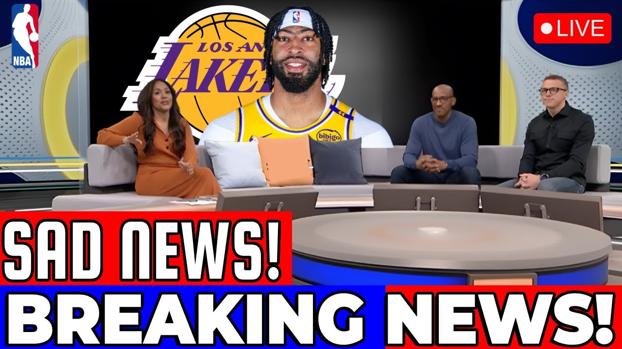 LAKERS ANNOUNCE ANTHONY DAVIS INJURY UPDATE! THIS IS VERY SAD! LOS ...
