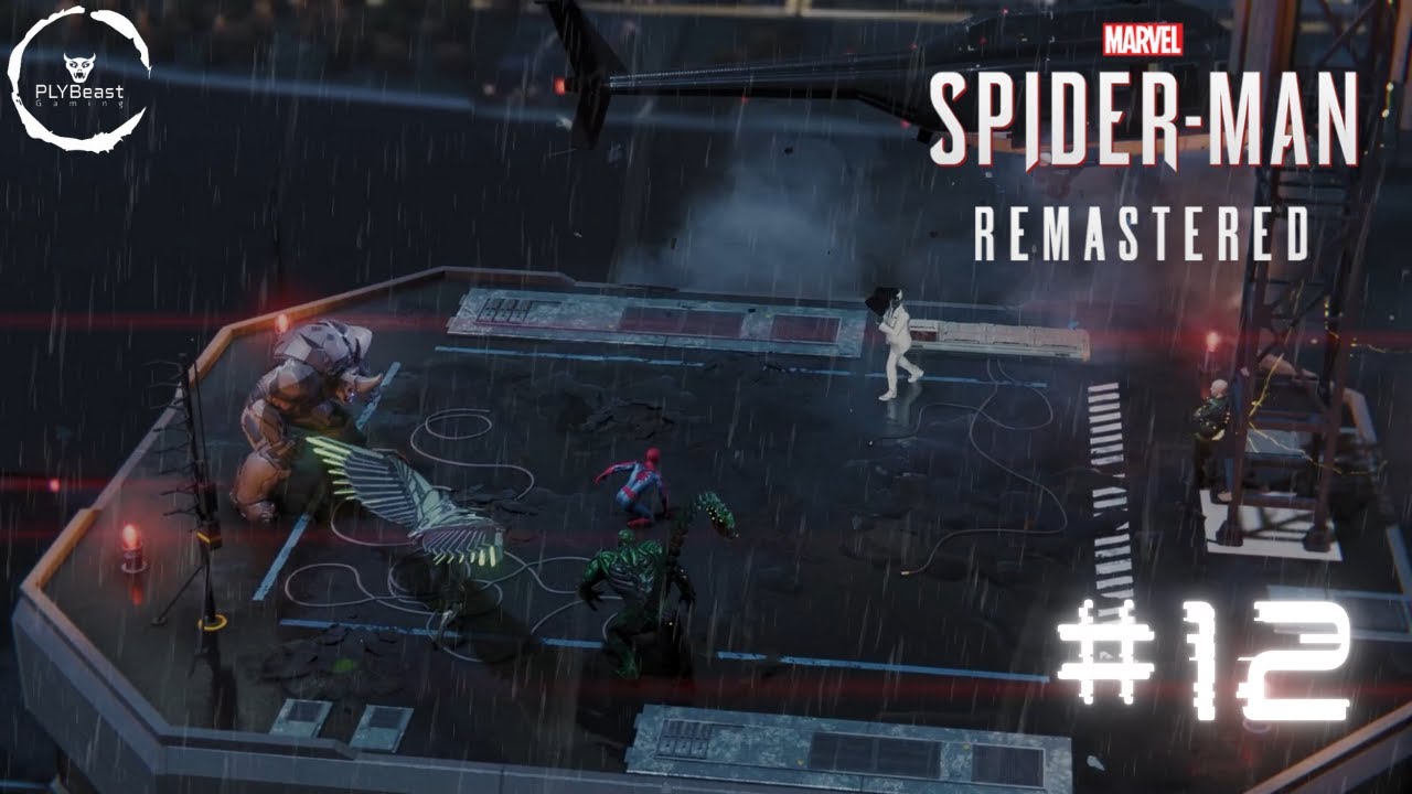 Spiderman Remastered #12 Part-2 (Spiderman VS 5 Villans) - YouTube