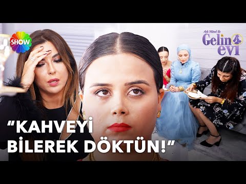 Kahve sunumu sırasında gelinler birbirine girdi!  | @gelinevi  1169. Bölüm