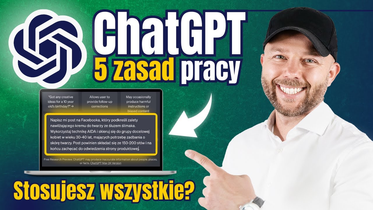 Chat GPT — jak zadawać pytania? 5 zasad, jak rozmawiać z Chatem GPT 🤖 — Instrukcja | Dawid ...
