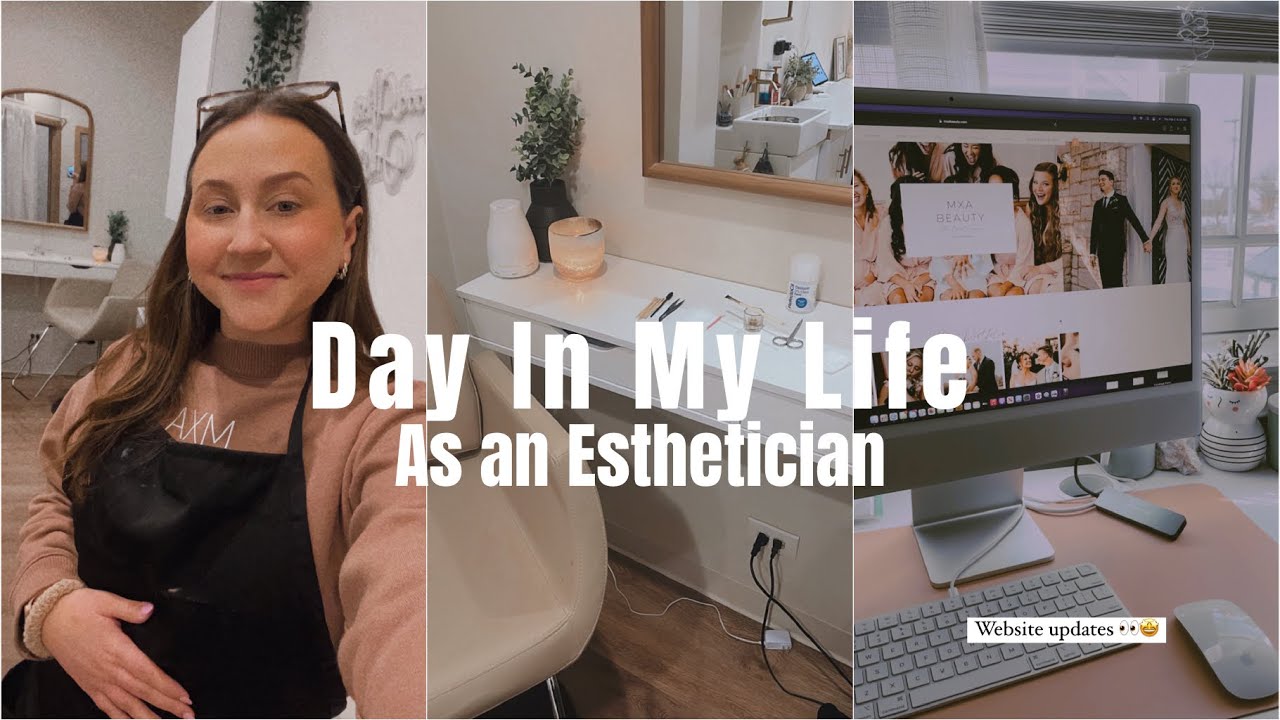 FULL Day as an Esthetician | O2 Lift Treatment Facial Explanation ...