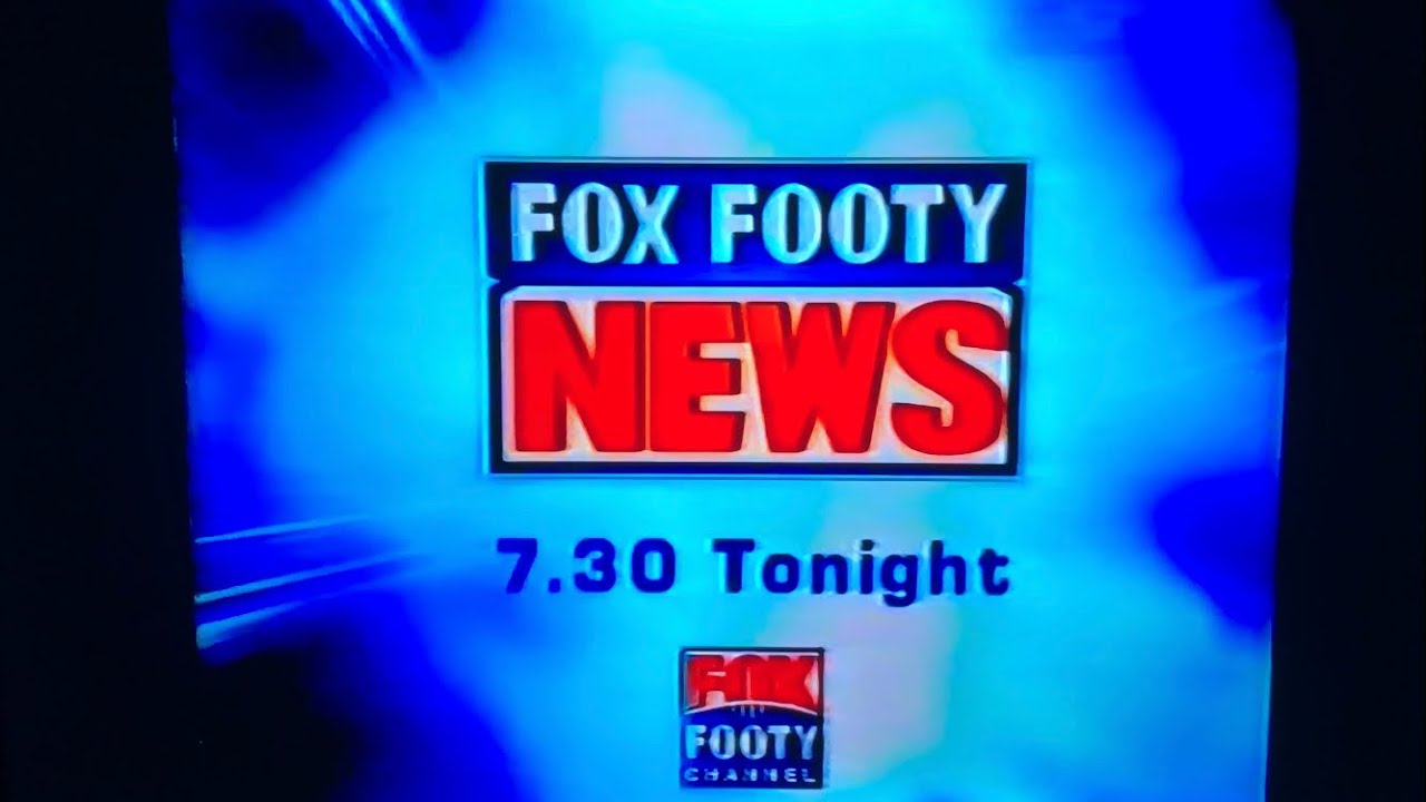 Fox Footy News Promo 2002 SUPER RARE - YouTube