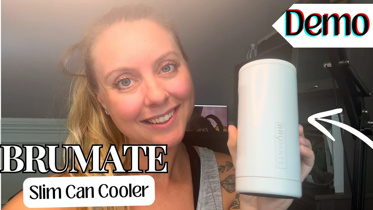 Review of BruMate Slim Can Cooler & Up Close Look - YouTube