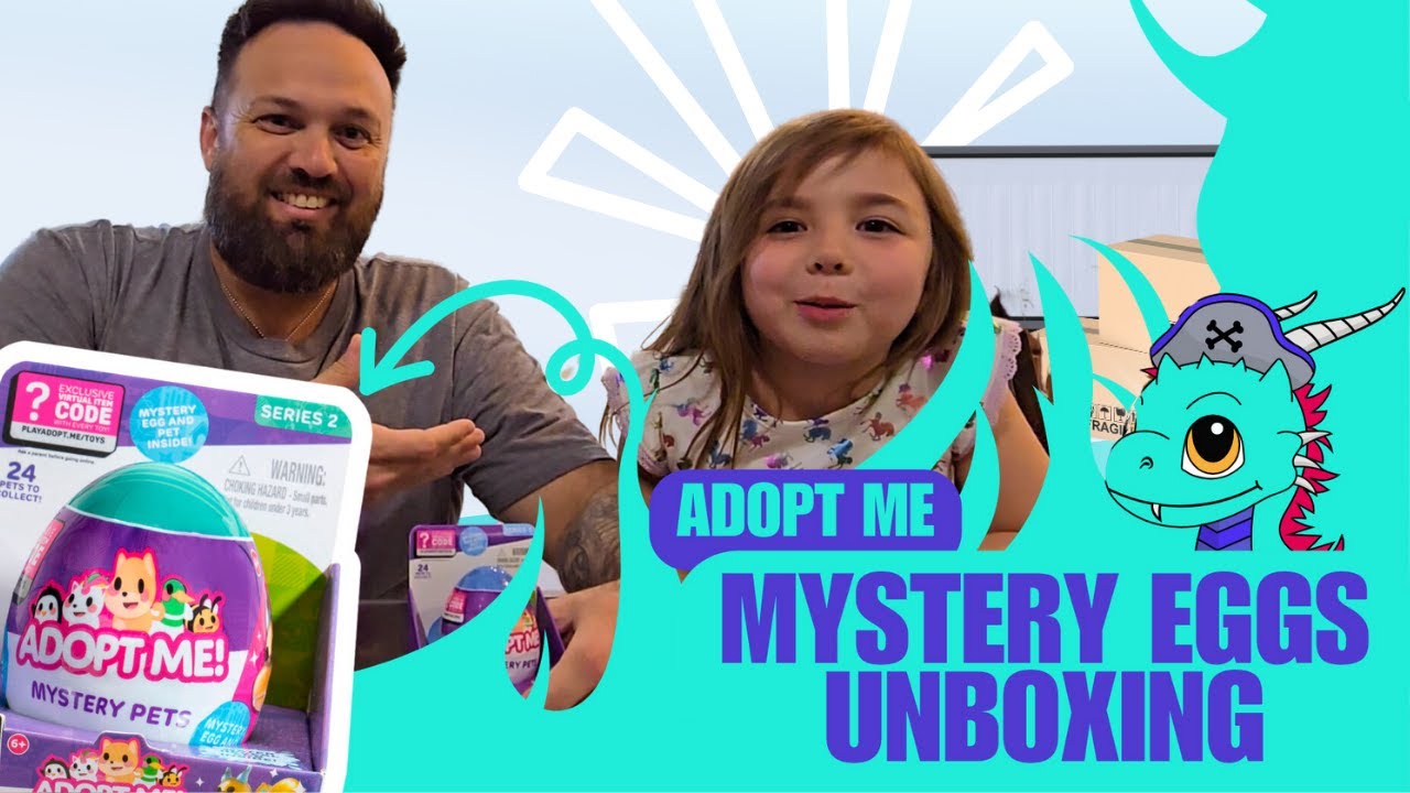 Mystery Egg Reveal Adopt Me IRL - YouTube