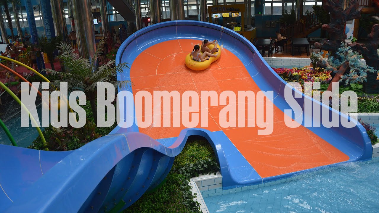 Kids Boomerang Slide | Small Tornado Slide | Children Tube Slide - YouTube