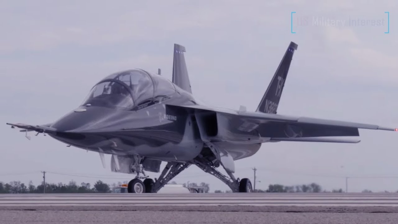 Boeing First T-7A Red Hawk Most Advanced Fighter Jets Training Aircraft ...