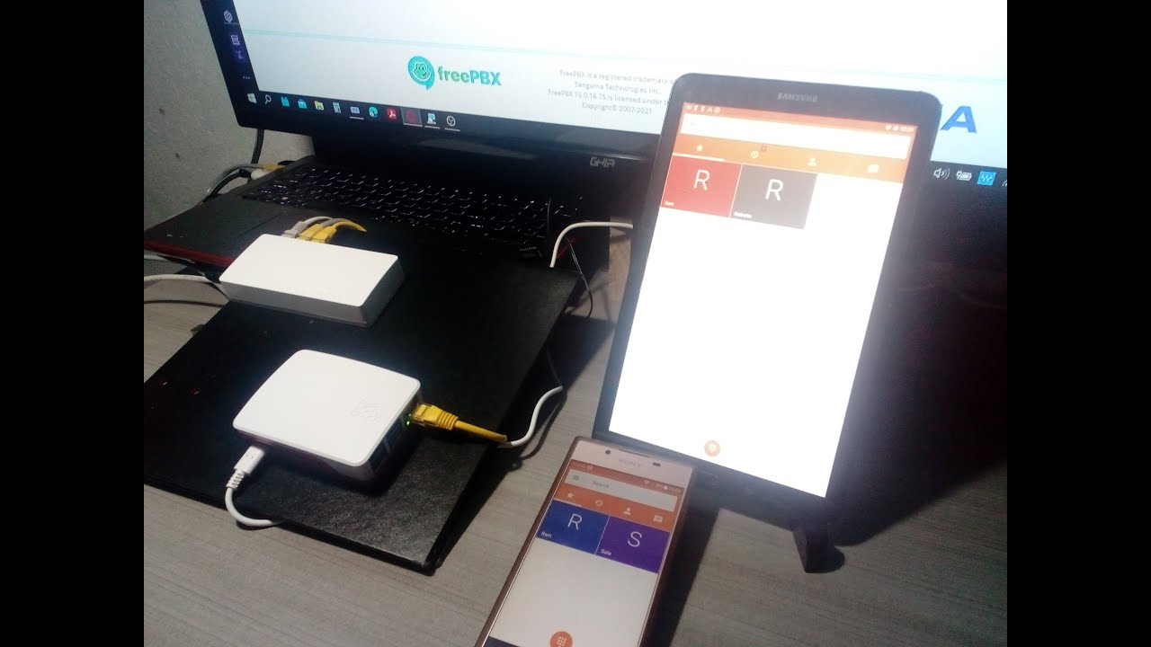 Centralita VoIP usando Raspberry Pi 4 B - YouTube