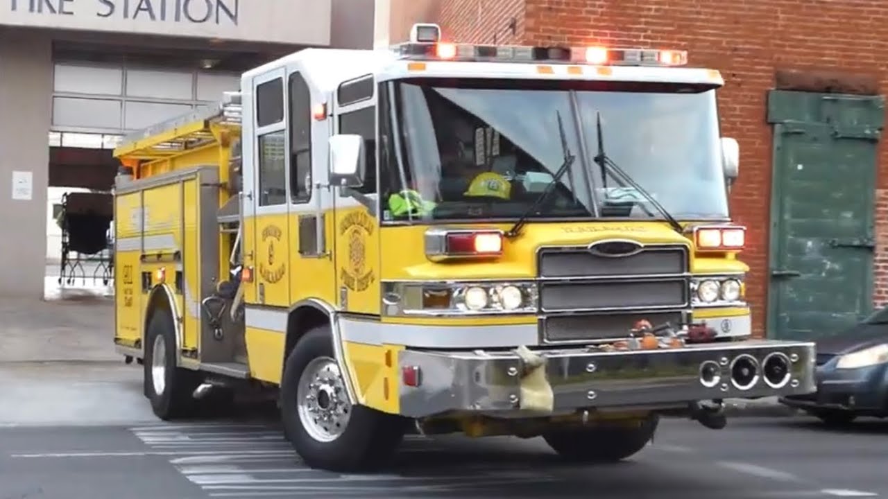 *Soon to be replaced!* Honolulu Fire Dept. Engine 9 Responding - YouTube