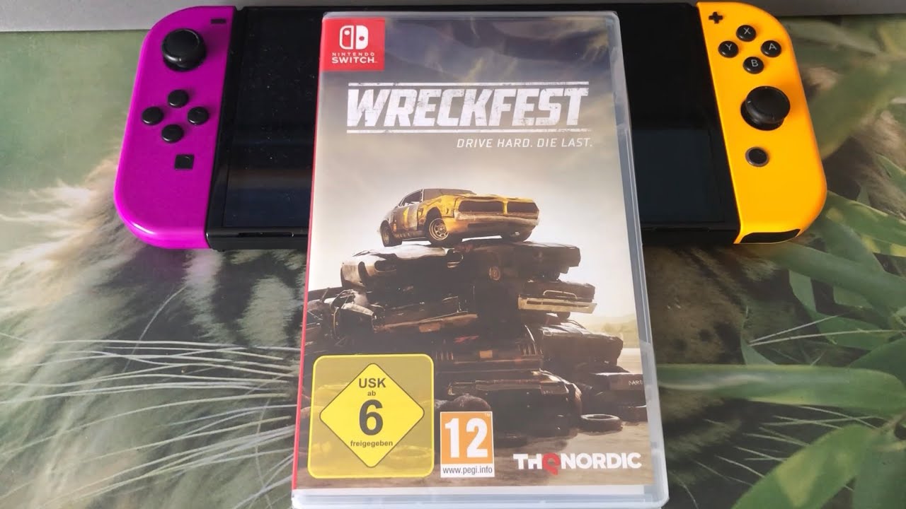 Wreckfest Nintendo Switch | Unboxing & erstes Rennen [Deutsch|HD] - YouTube