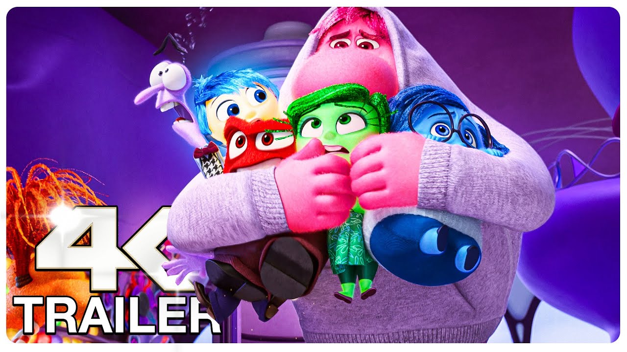 INSIDE OUT 2 : 3 Minute Trailers (4K ULTRA HD) NEW 2024 - YouTube