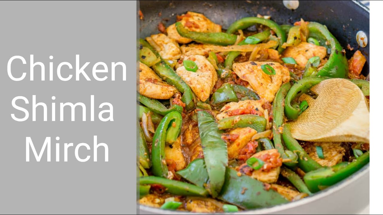 Chicken Shimla Mirch | Capsicum Chicken | Chicken Karhai - YouTube