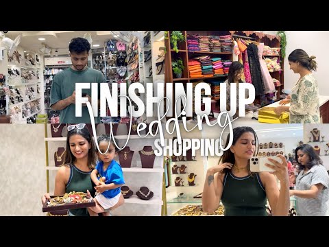 Finishing Up Wedding Shopping with Vishnu | Final wedding shopping with family |A day at Ernakkulam 