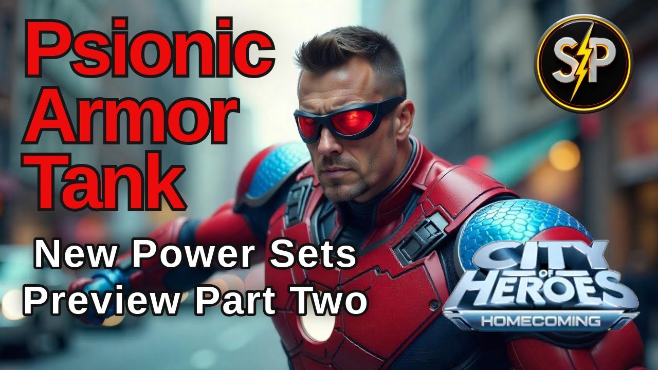 City of Heroes- Psionic Armor Power Set Solo Build. - YouTube
