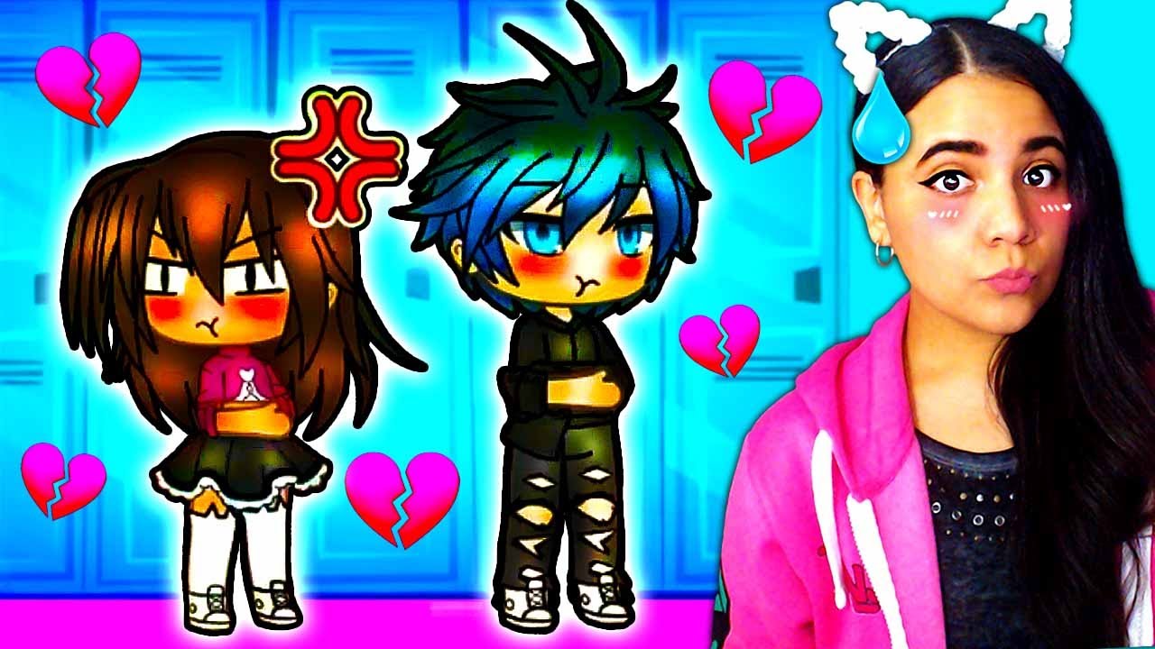 In Love With My Enemy...😈🖤 Gacha Life Mini Movie Love Story Reaction ...