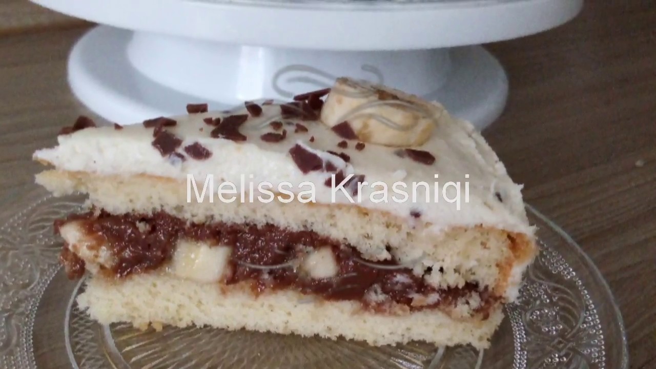 Bananen Torte/tortë me Banane - YouTube