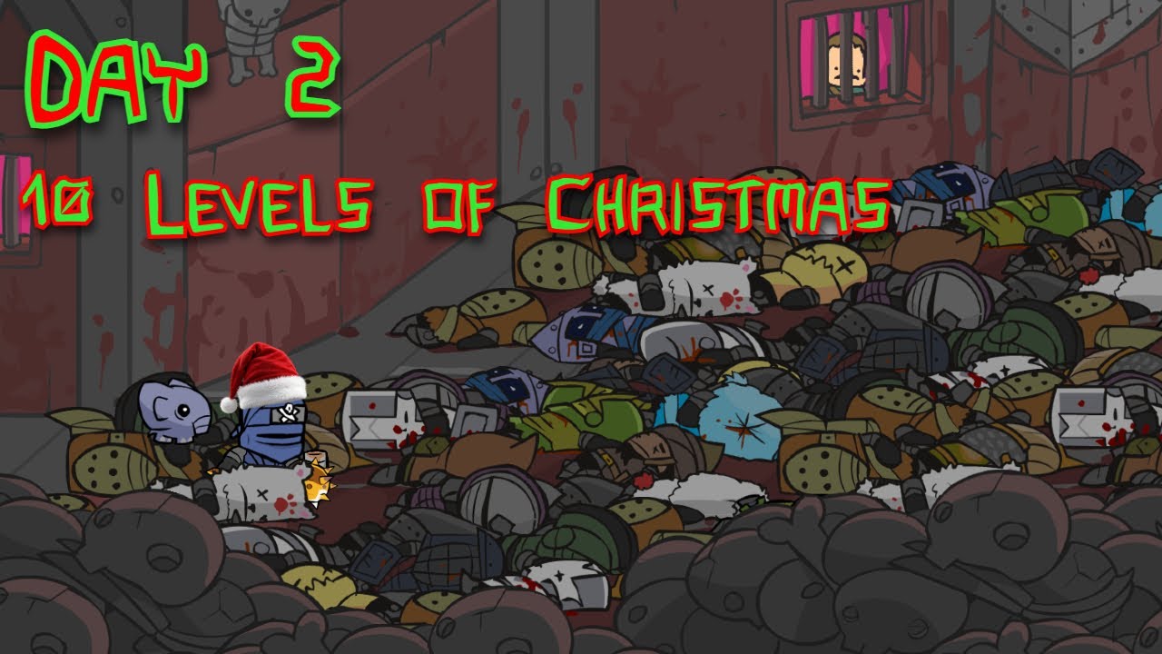 Castle Crashers No Hit Necromancer Insane Mode - 10 Levels Of Christmas ...