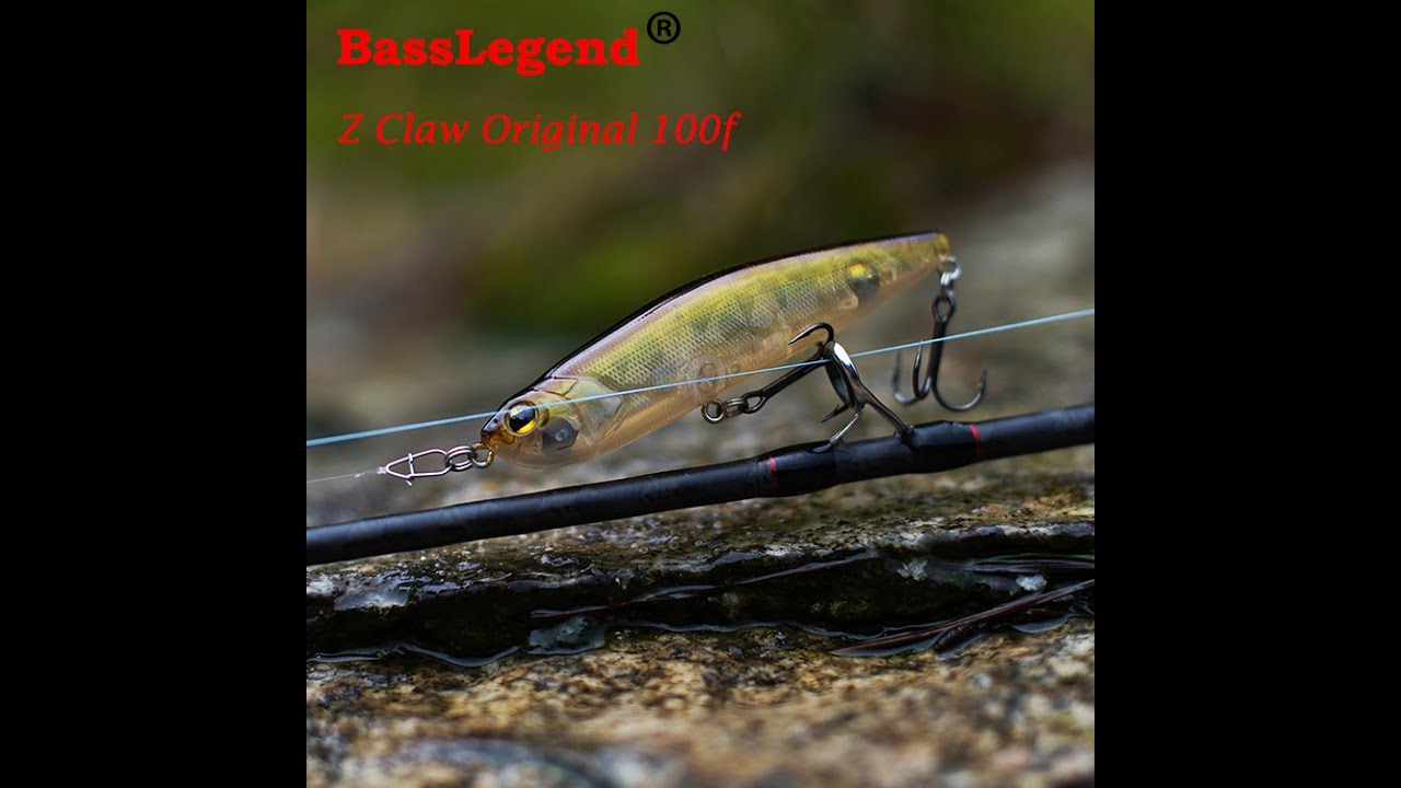 BassLegend Fishing Topwater Lure Surface Walk The Dog Z Claw Original ...