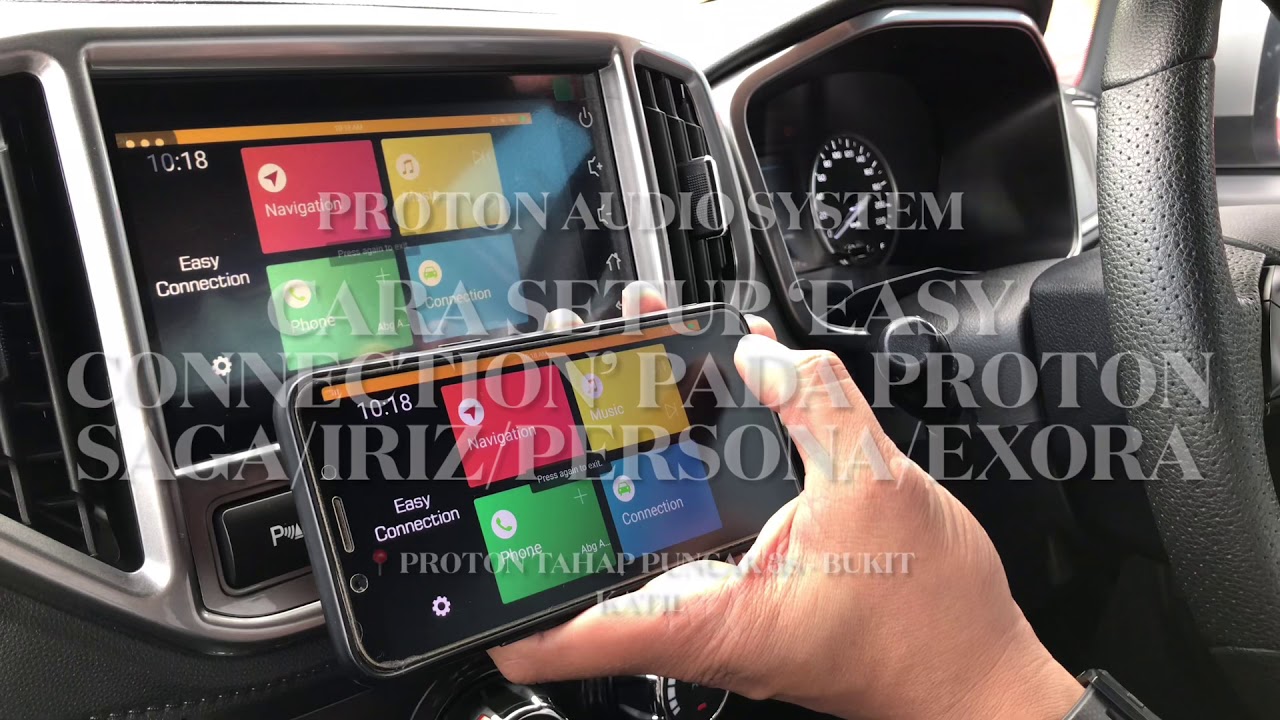 CARA SETUP EASYCONNECTION (MIRRORLINK) PROTON SAGA/IRIZ/PERSONA/EXORA ...