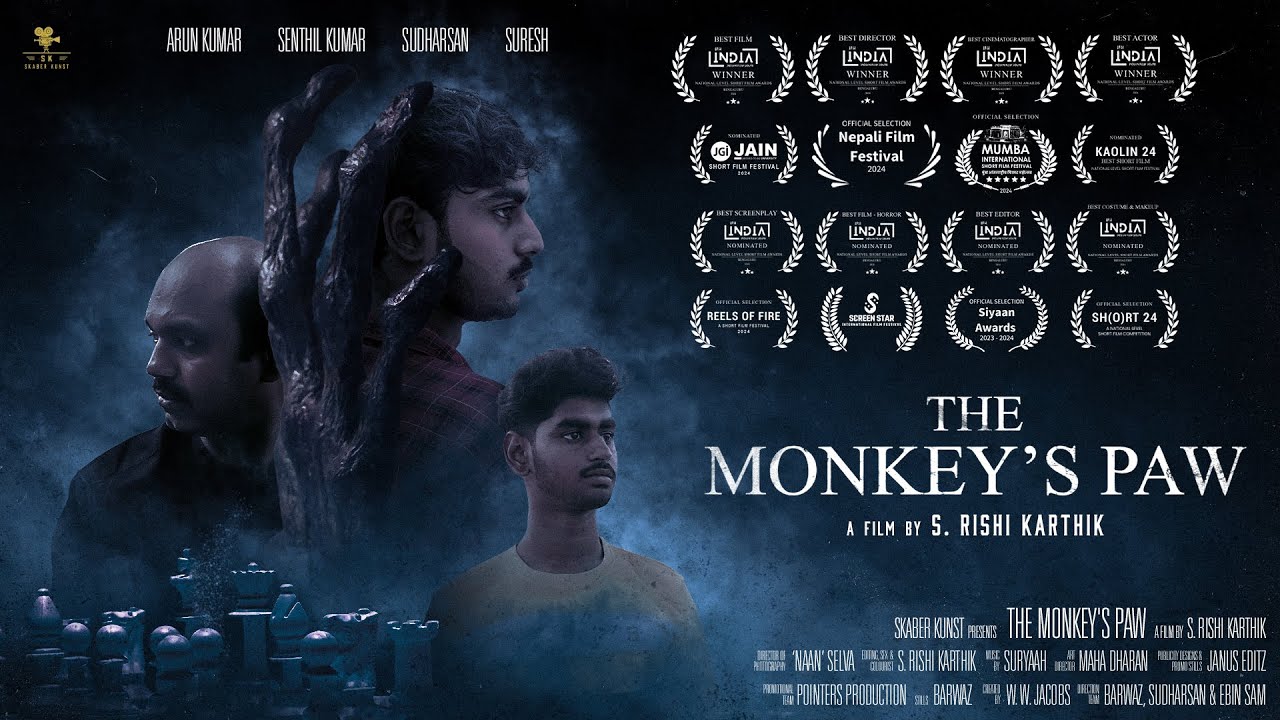 The Monkey's Paw - Award Winning Short Film | S. Rishi Karthik ...