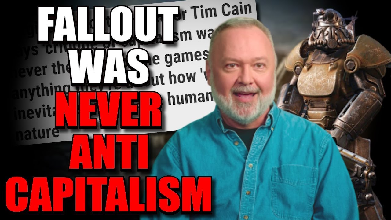 Fallout Creator REJECTS Claims That The Games Are ANTI CAPITALISM - YouTube