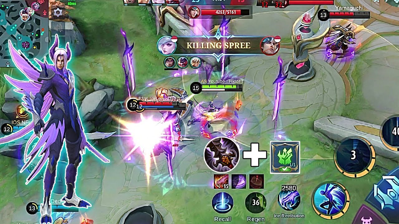 LING JUNGLE EMBLEM + ITEM DEMON HUNTER SWORD! | LING BEST BUILD 2022 ...