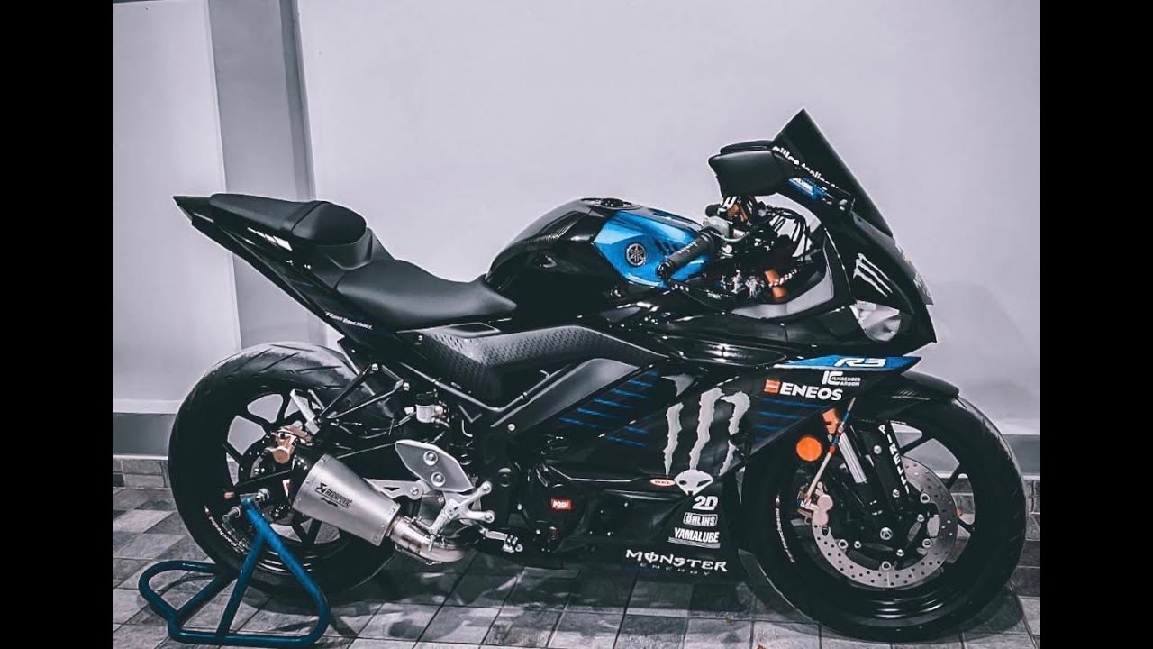 YZF-R3 Monster Energy - YouTube