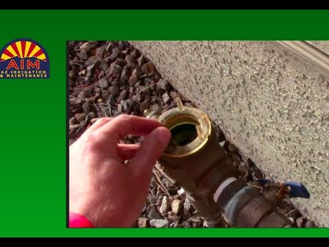 Back Flow Replacement and New Copper Union - PVB and copper pipe - YouTube