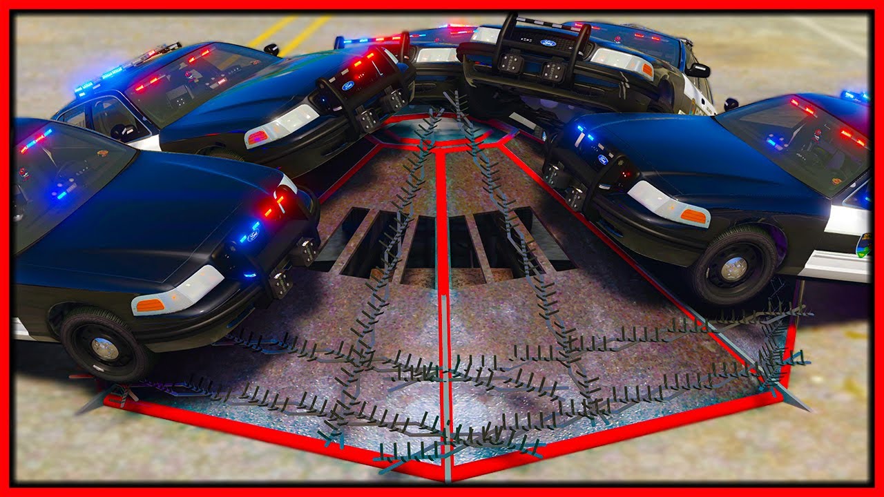 GTA 5 Roleplay - SPIKED 360 FLIP CAR DESTROYS COPS | RedlineRP - YouTube