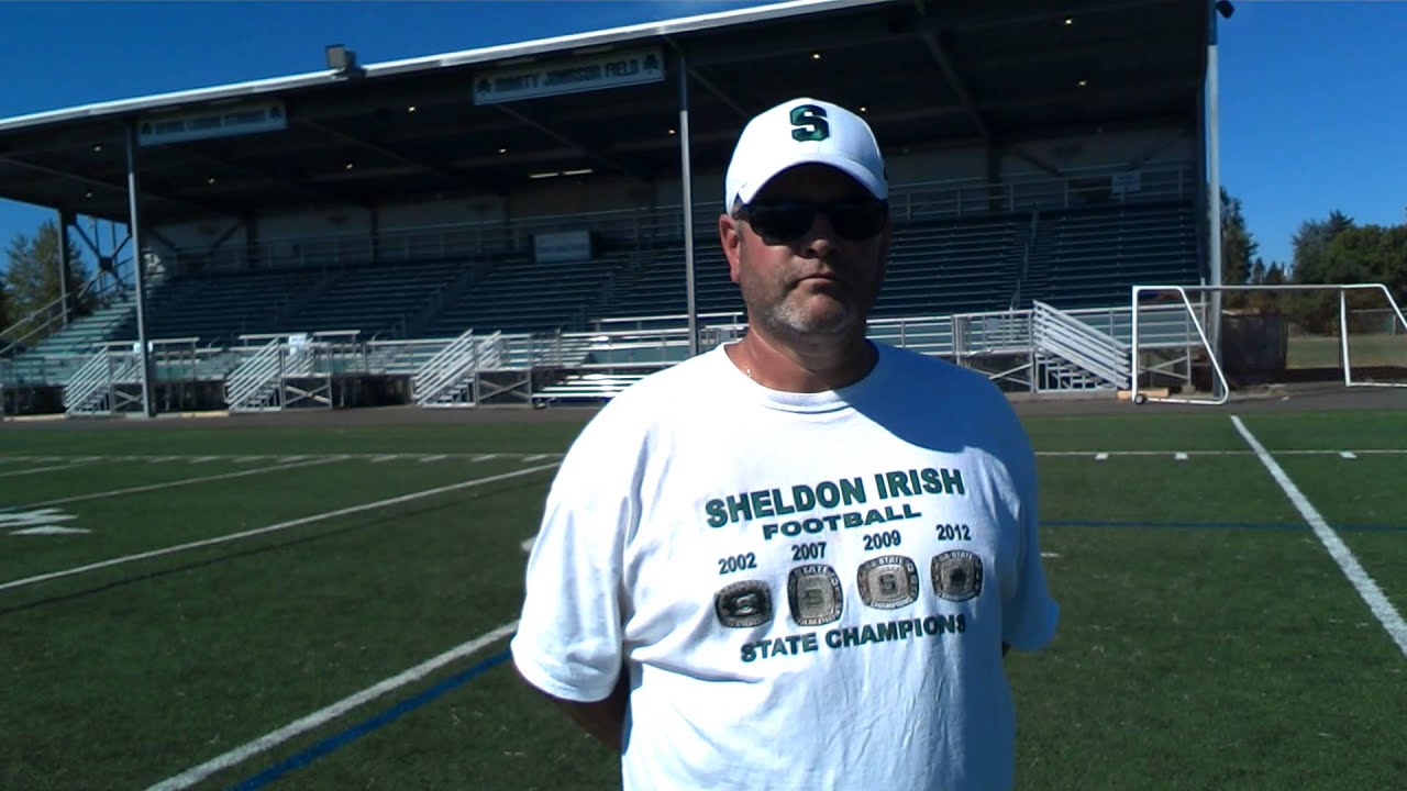 Sheldon Irish Football: Coach Lane Johnson - YouTube