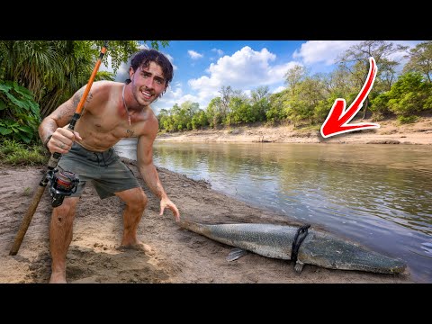 We SURVIVED 78 Miles Deep On The Deadliest River in Texas - River Monsters