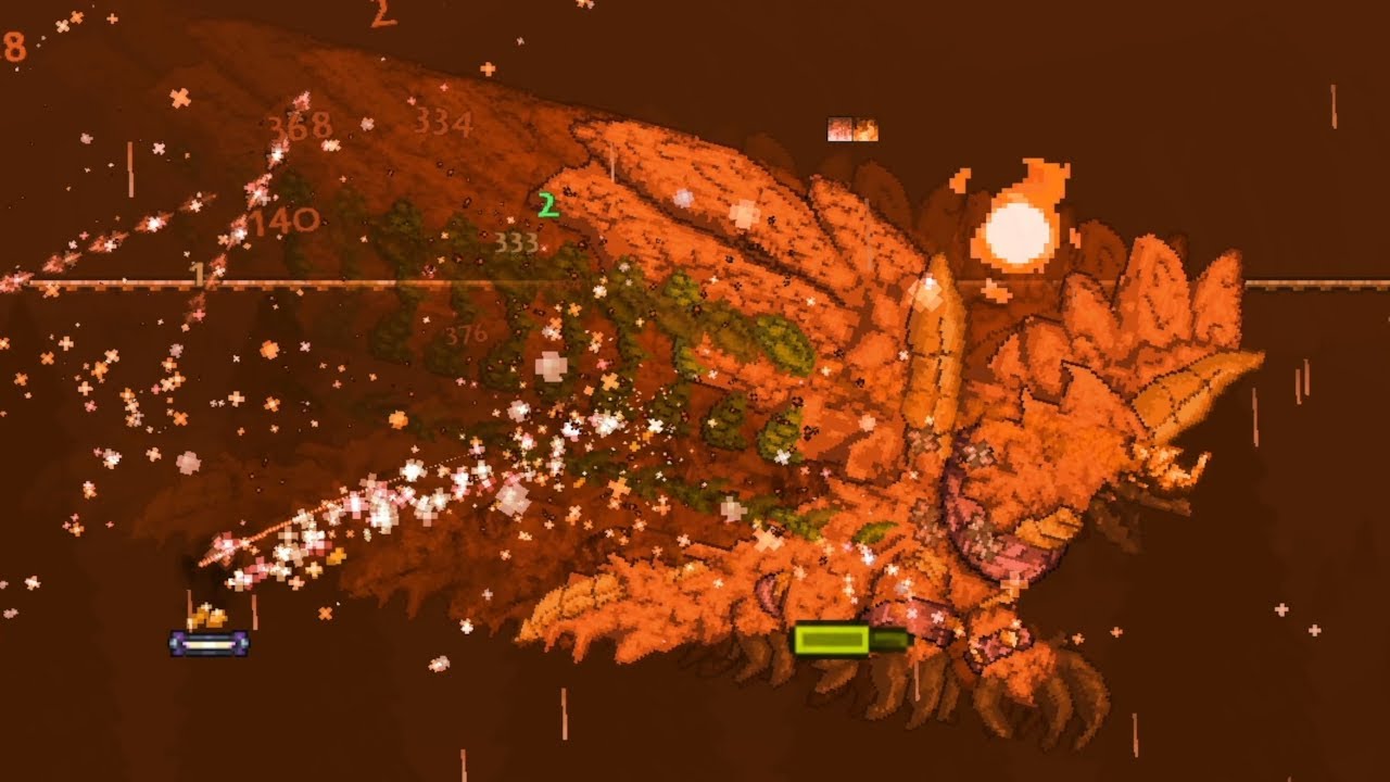 Terraria Calamity Mod Death + Master mode | Yharon Fight Pilot Video ...